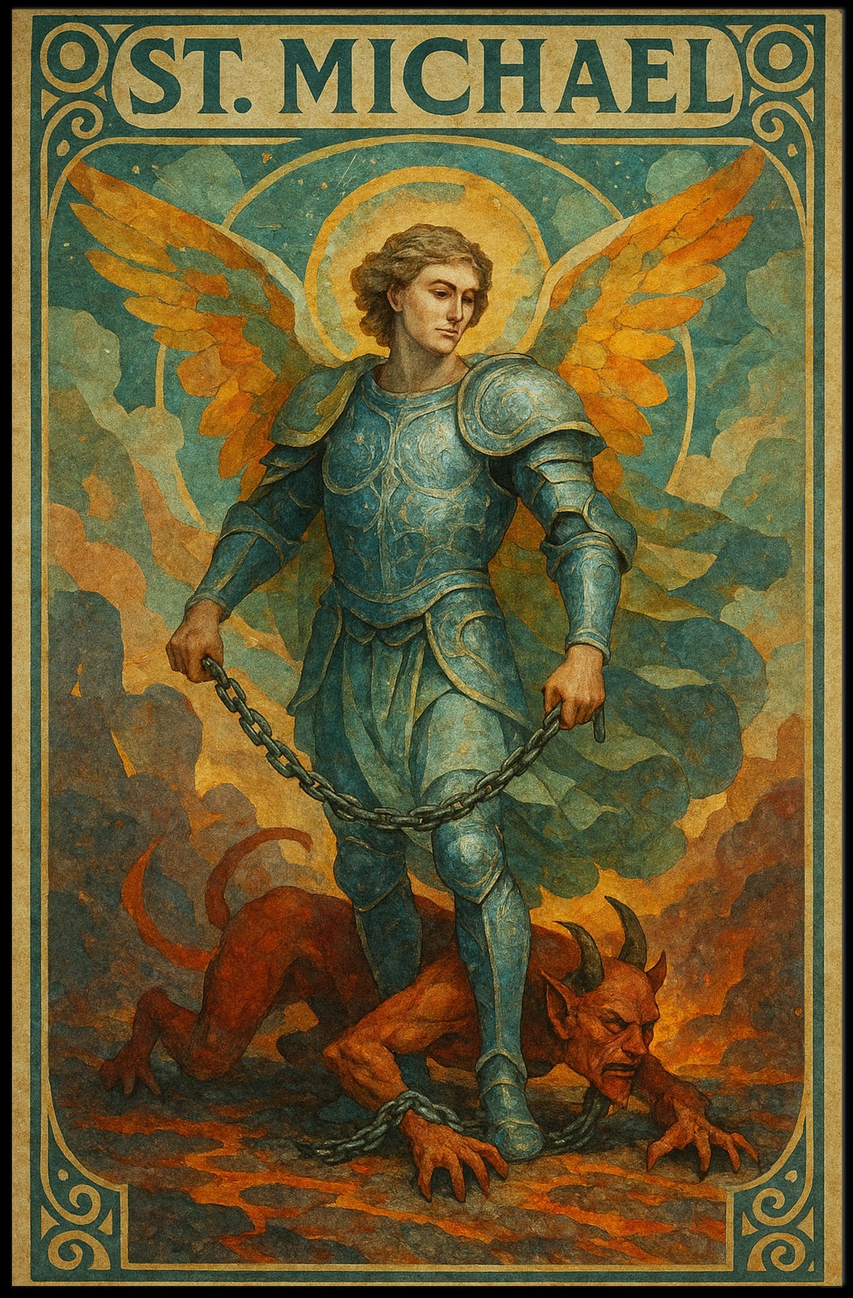 St. Michael The Archangel Poster