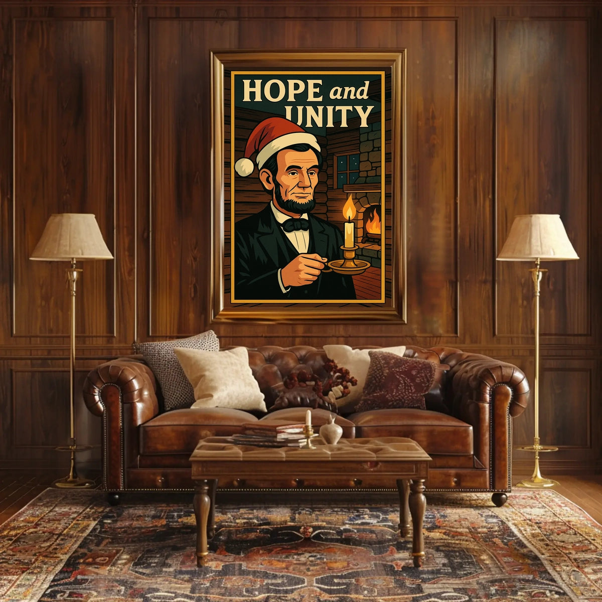 Hope And Unity A Festive Tribute Poster